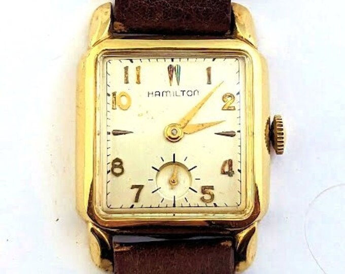 Vintage Hamilton Men's Wrist Watch, 1940's Vintage Watches - Etsy