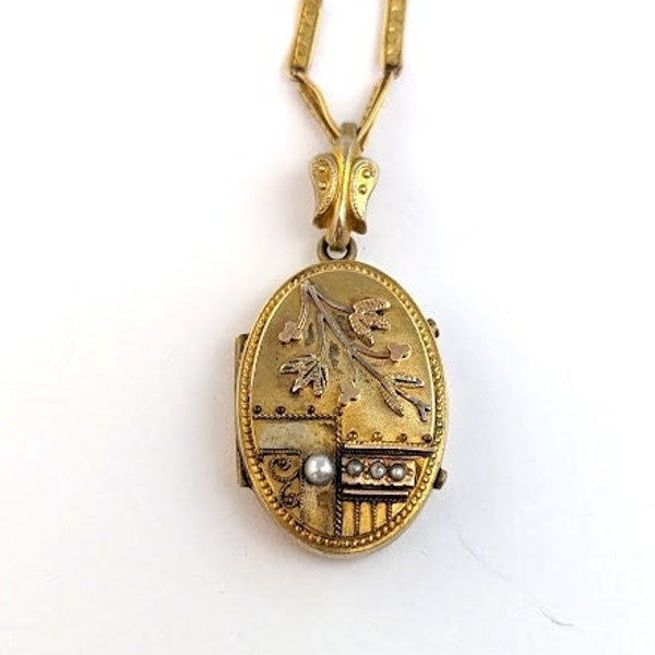 Victorian Locket - Etsy