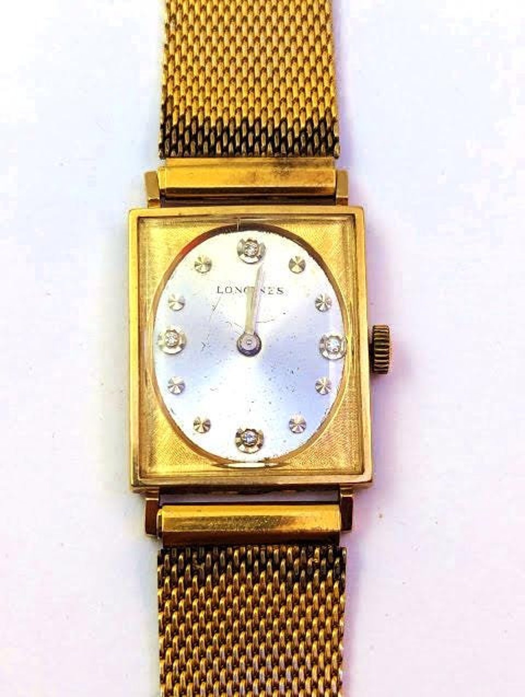 Vintage Longines Men's Diamond Watch, 1960's, Vintage Watches - Etsy