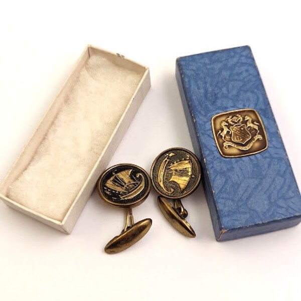 Ship Cufflinks - Etsy UK
