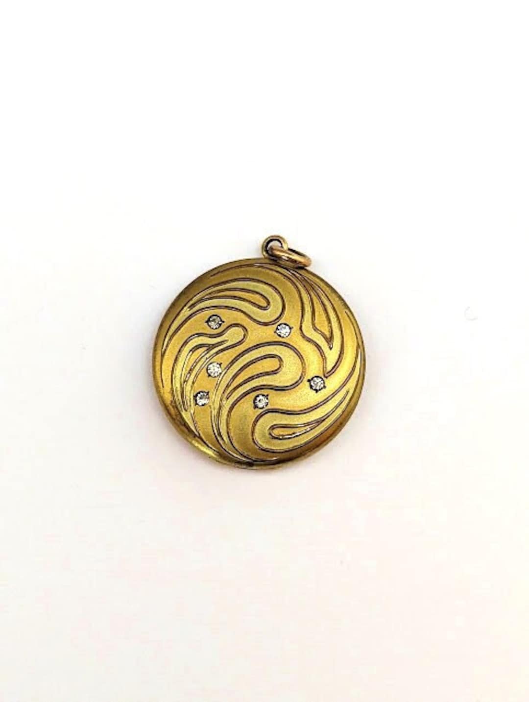 Civil War-era Gold Locket, 1800's, Vintage Jewelry - Etsy