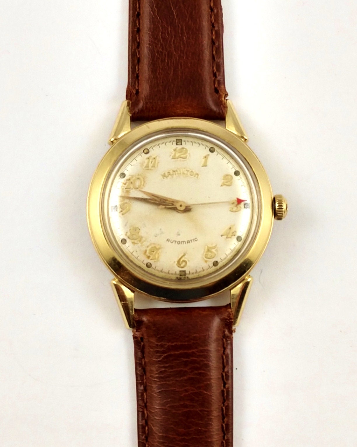 Hamilton Electric Pacer 505 Triangle Watch 1960 S for sale | Only 3 ...