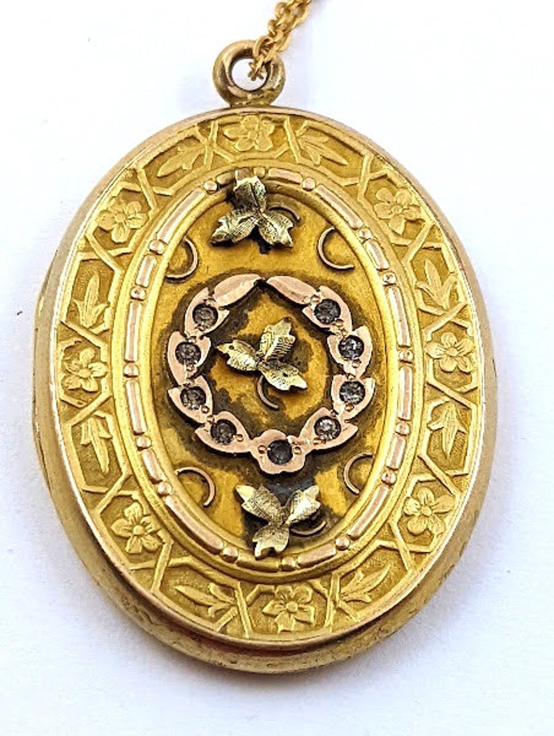 Victorian Locket 1800's Vintage Jewelry - Etsy