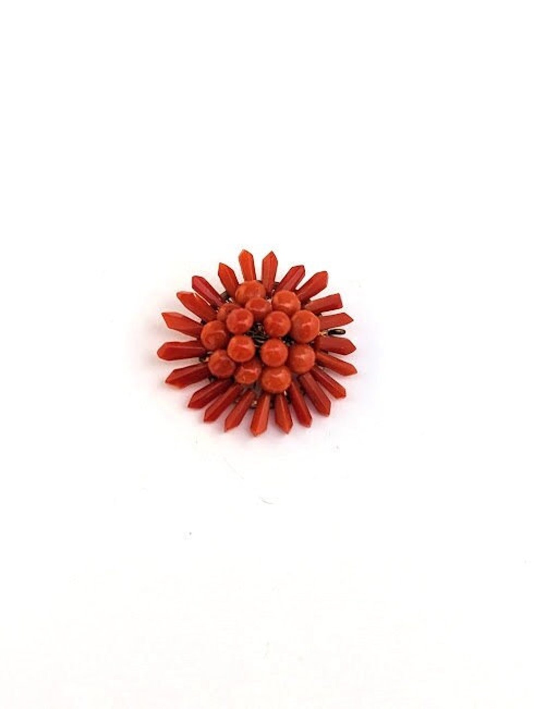 Victorian Coral Pin, 1800's, Vintage Jewelry - Etsy