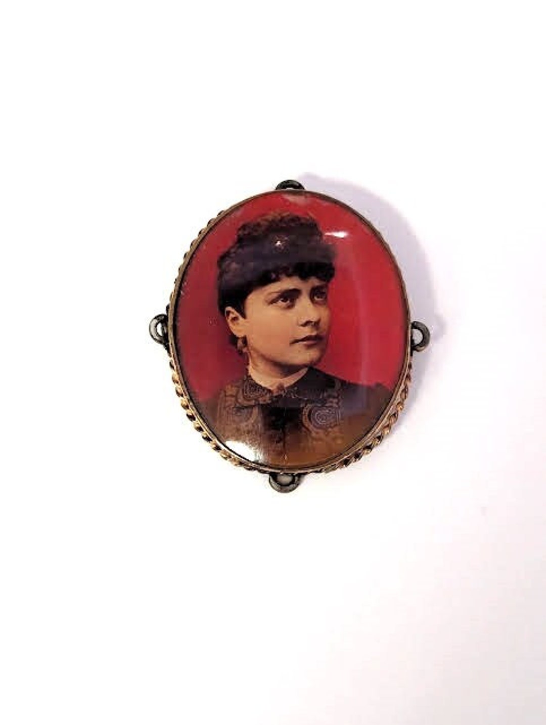 Vintage Portrait Pin, 1930's, Vintage Jewelry - Etsy