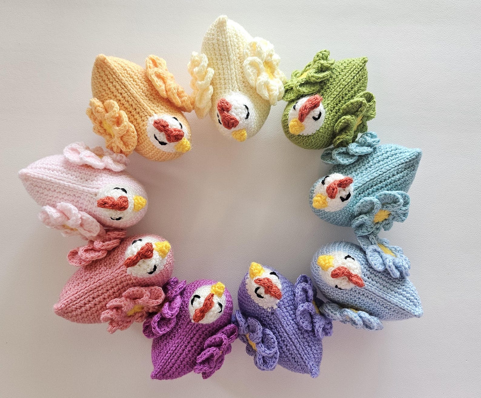 Pocket Chicken | Crochet Chicken Fidget Toy | Mother's Day Gift ...