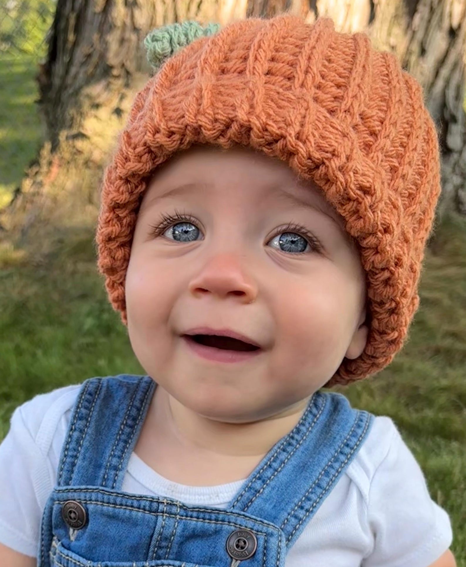 Pumpkin Hat, Adorable Handmade for Baby/toddler; ORANGE OR WHITE - Etsy