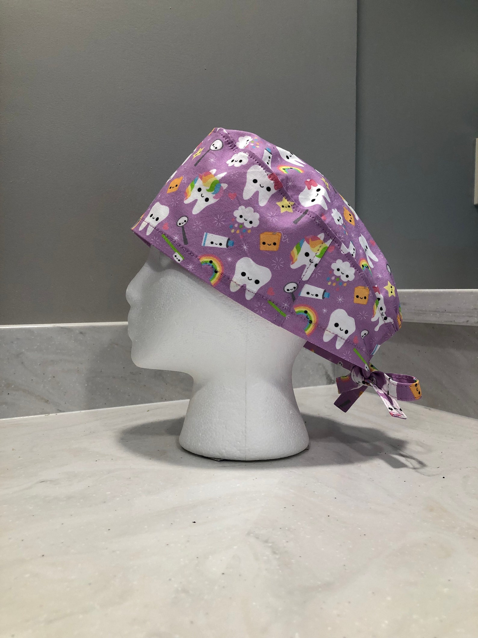 Scrub Cap for Dental Professionals Pediatric Dentist Scrub | Etsy