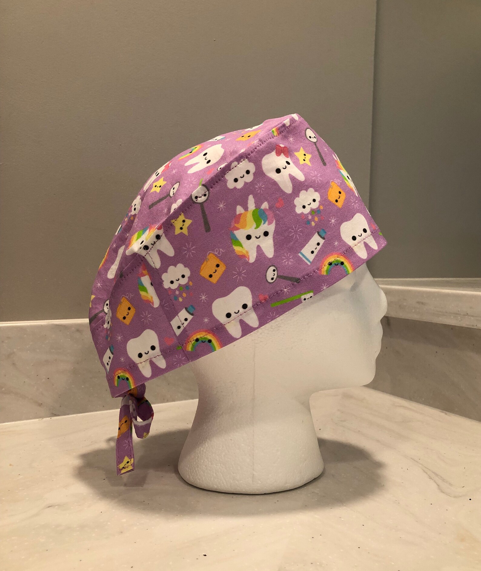 Scrub Cap for Dental Professionals Pediatric Dentist Scrub | Etsy