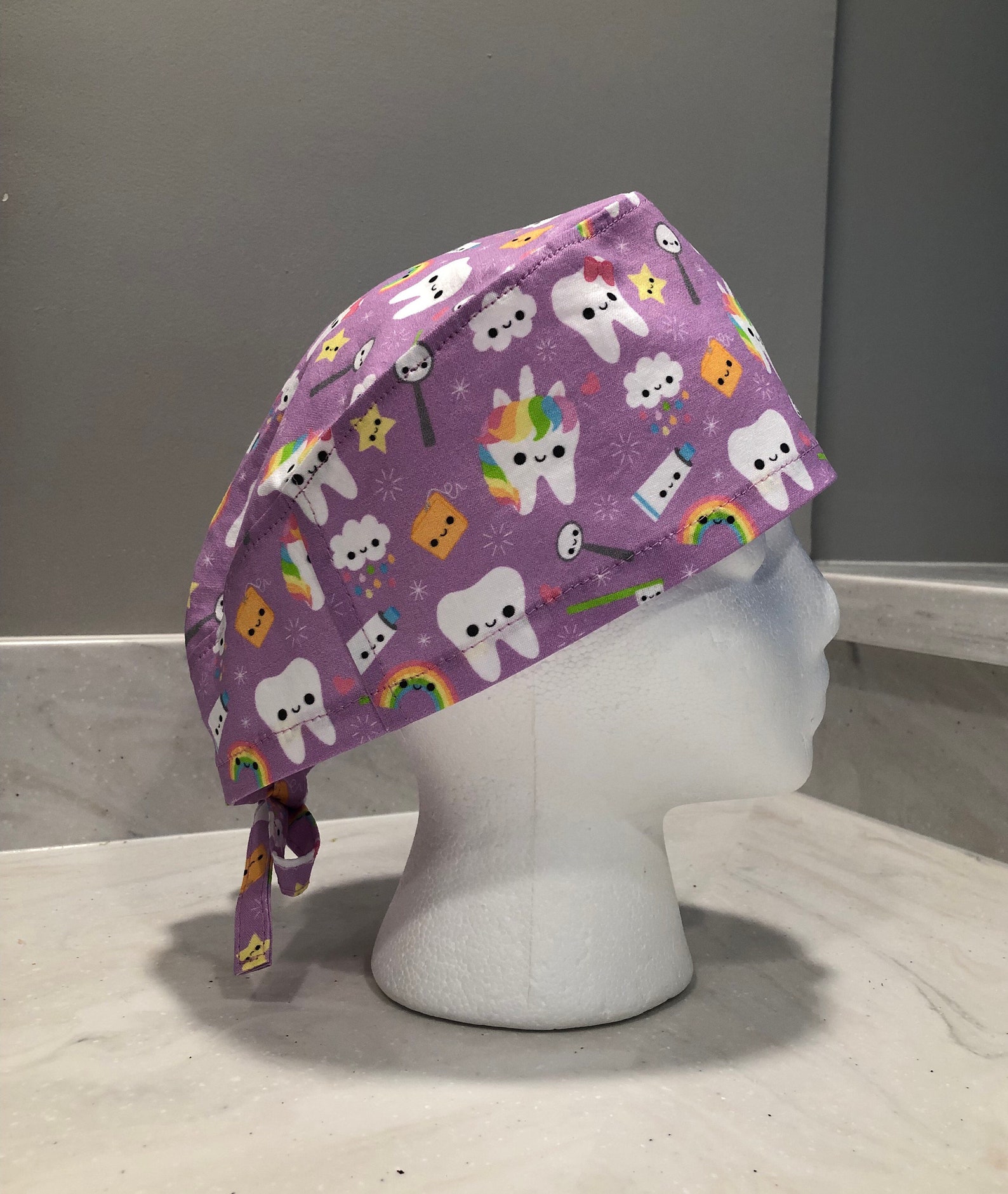 Scrub Cap for Dental Professionals Pediatric Dentist Scrub | Etsy