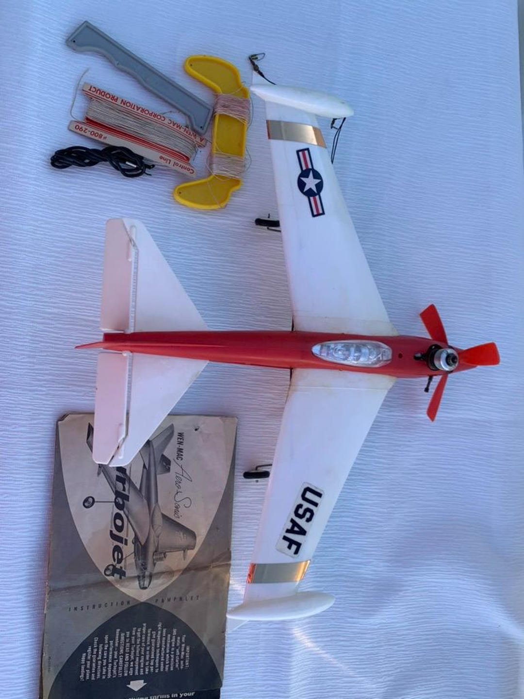1963 VINTAGE WEN-MAC Turbojet Thunderhead Model Airplane - Etsy