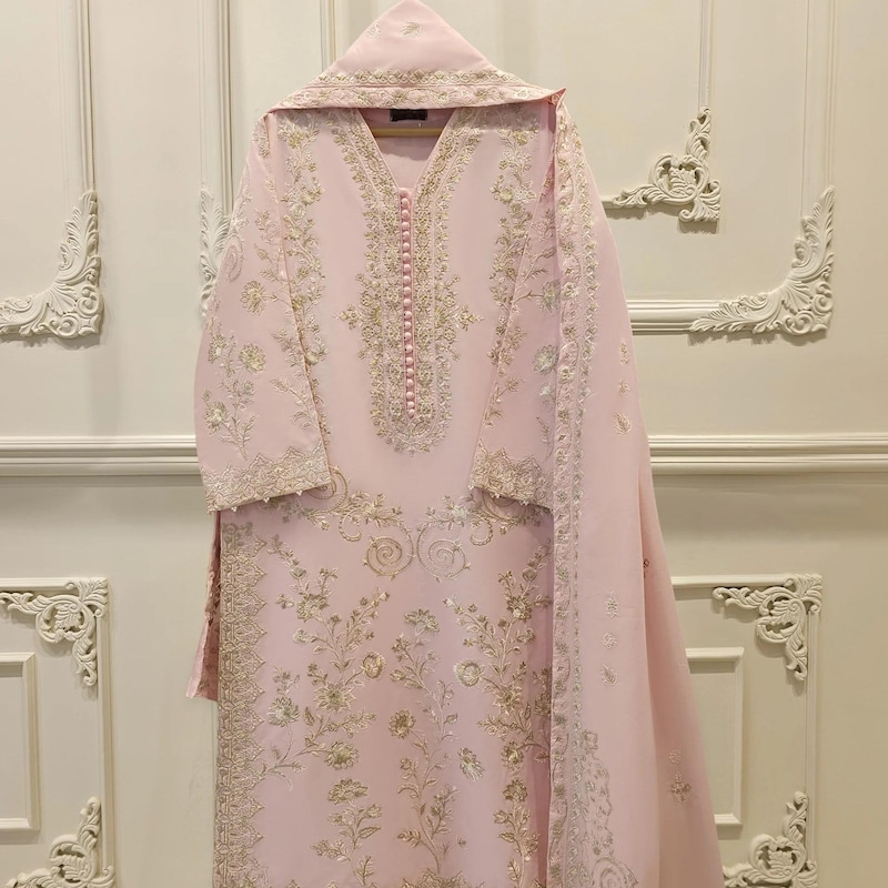 Light Pink Suit. Indian - Etsy