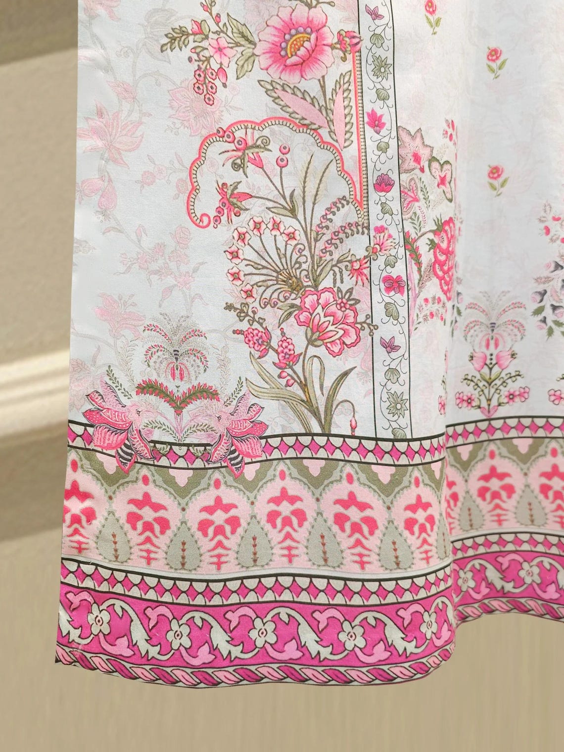 Agha Noor 2 Piece Digital Printed Embroidered Lawn Suit - Chiffon ...