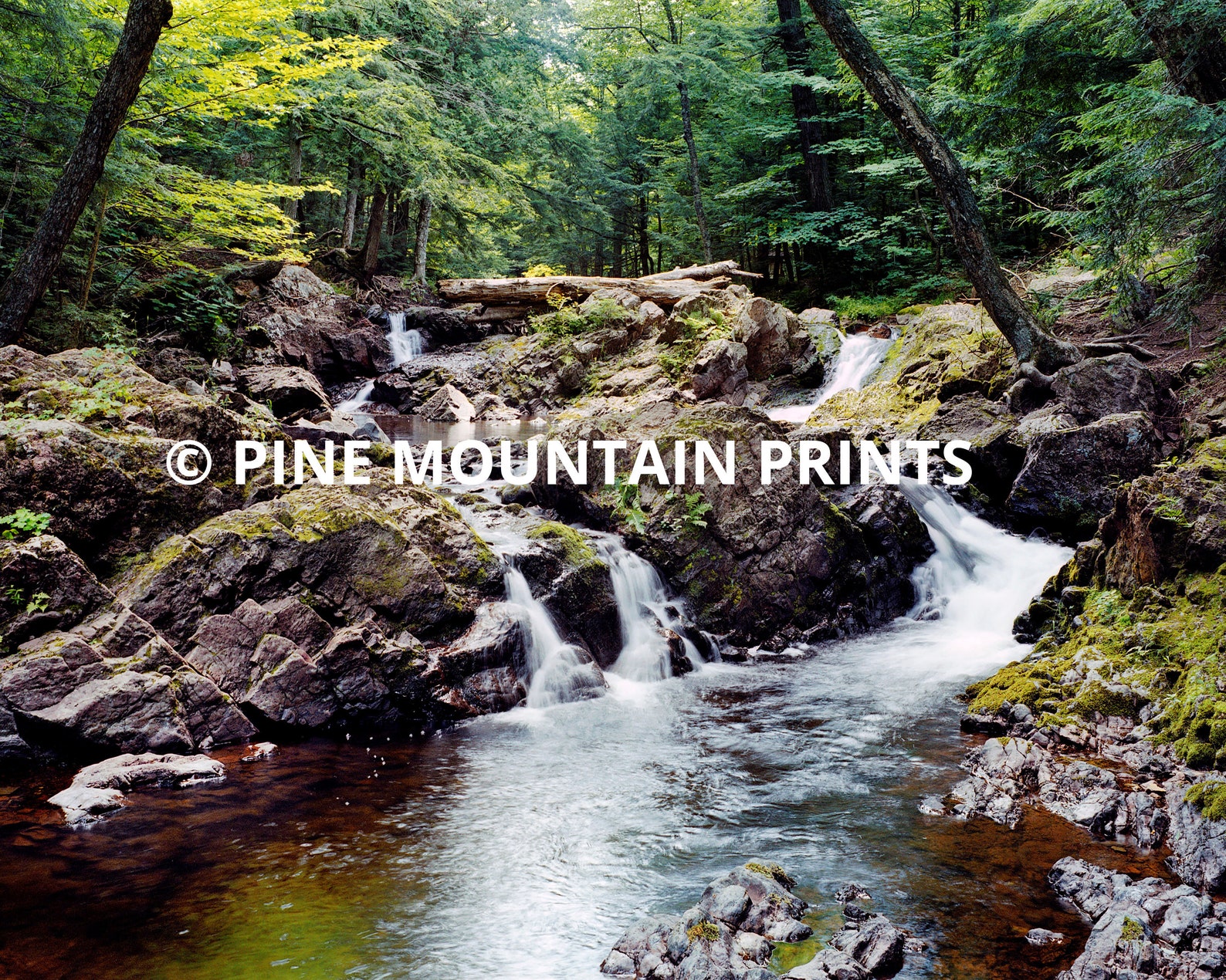 Overlooked Falls Waterfall | Printable Digital Download for Affordable ...