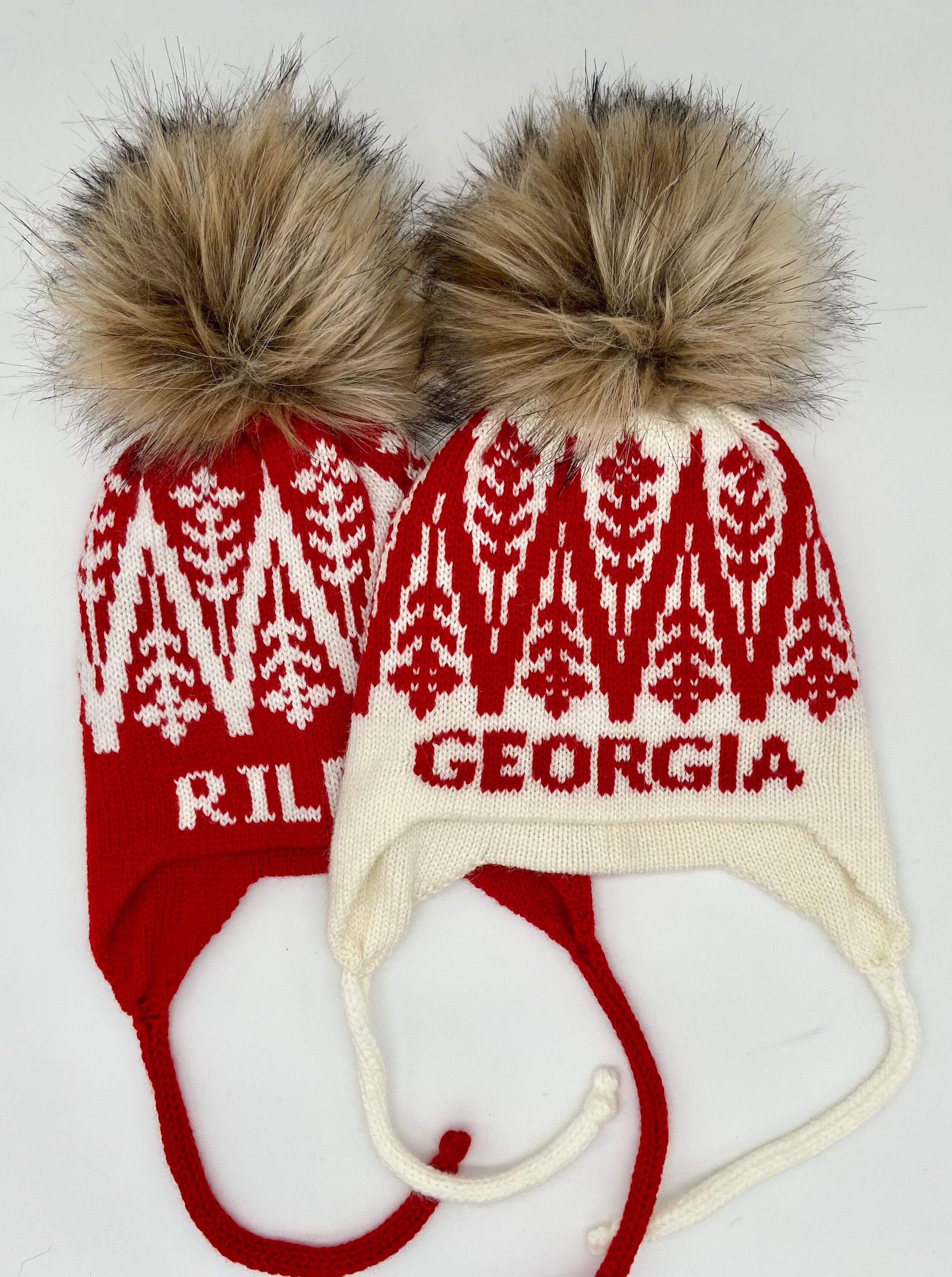 Girl Winter Hat with Name Custom Knit Hat for Kids | Etsy
