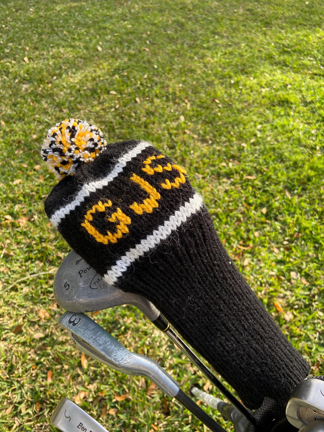Personalized Golf Head Covers, Knitted Golf Head Cover, Monogrammed ...