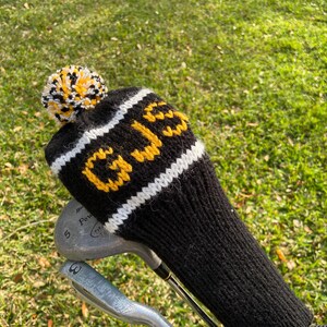 Personalized Golf Head Covers, Knitted Golf Head Cover, Monogrammed ...