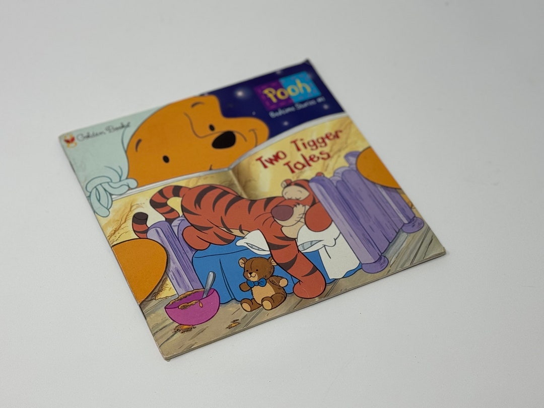 Two Tigger Tales Pooh Bedtime Stories Golden Books - Etsy