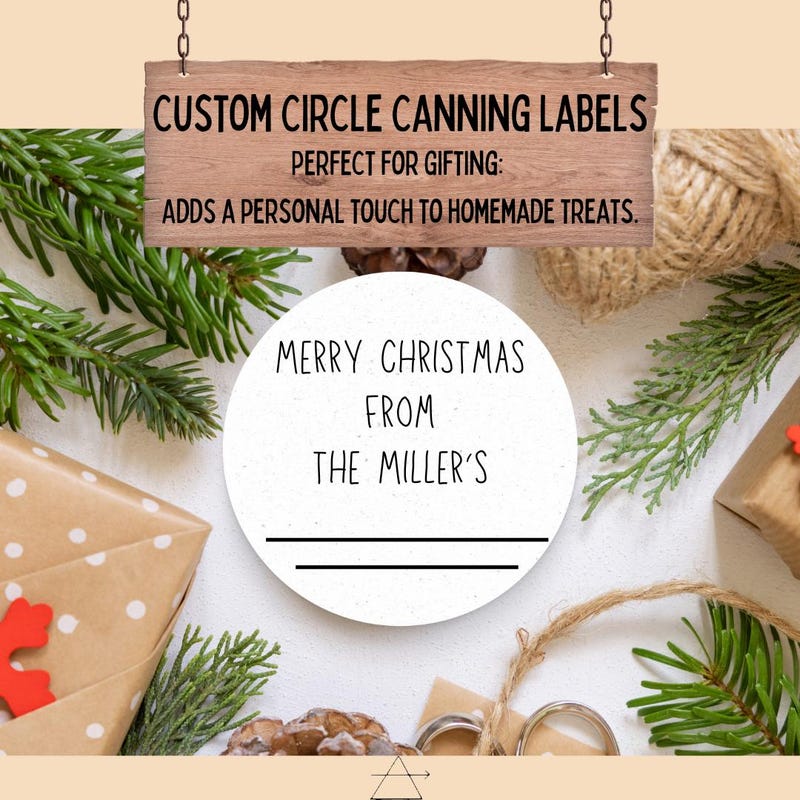 Holiday Jam Labels - Etsy