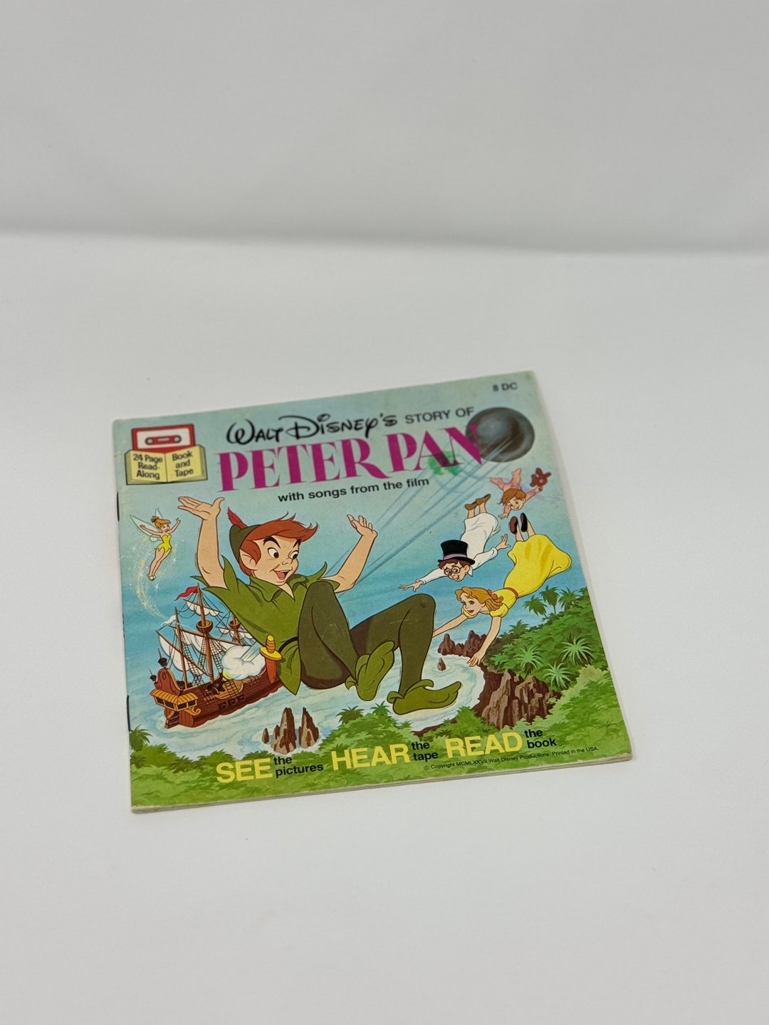 Walt Disney's Story of Peterpan Book Childrens Book - Etsy