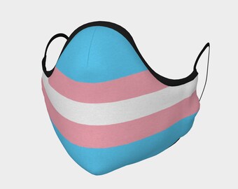 Trans Face Mask - Etsy