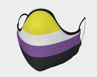 Non Binary Face Mask - Etsy