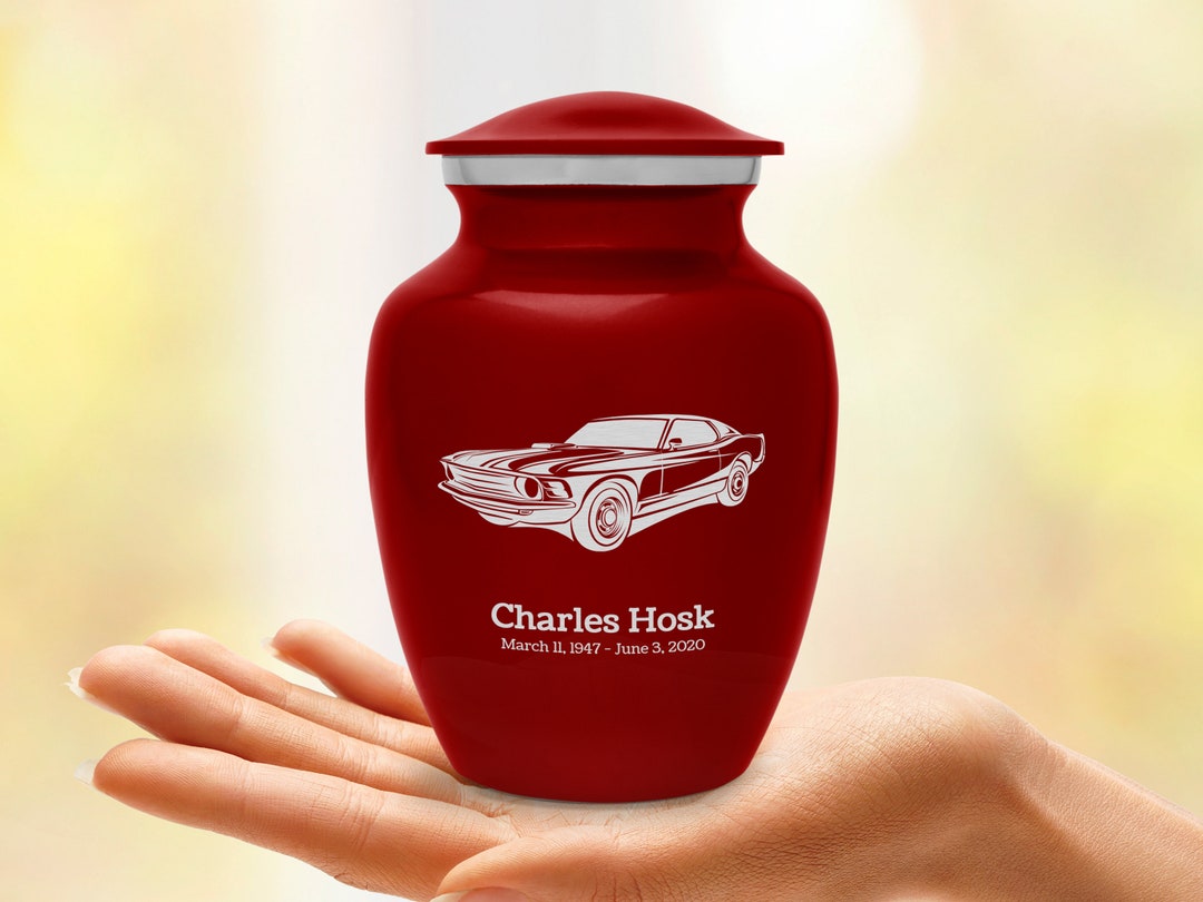 Muscle Car Sharing Urn - Small Urn for Human Ashes - Etsy