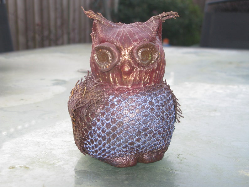 Powertex Owl - Etsy