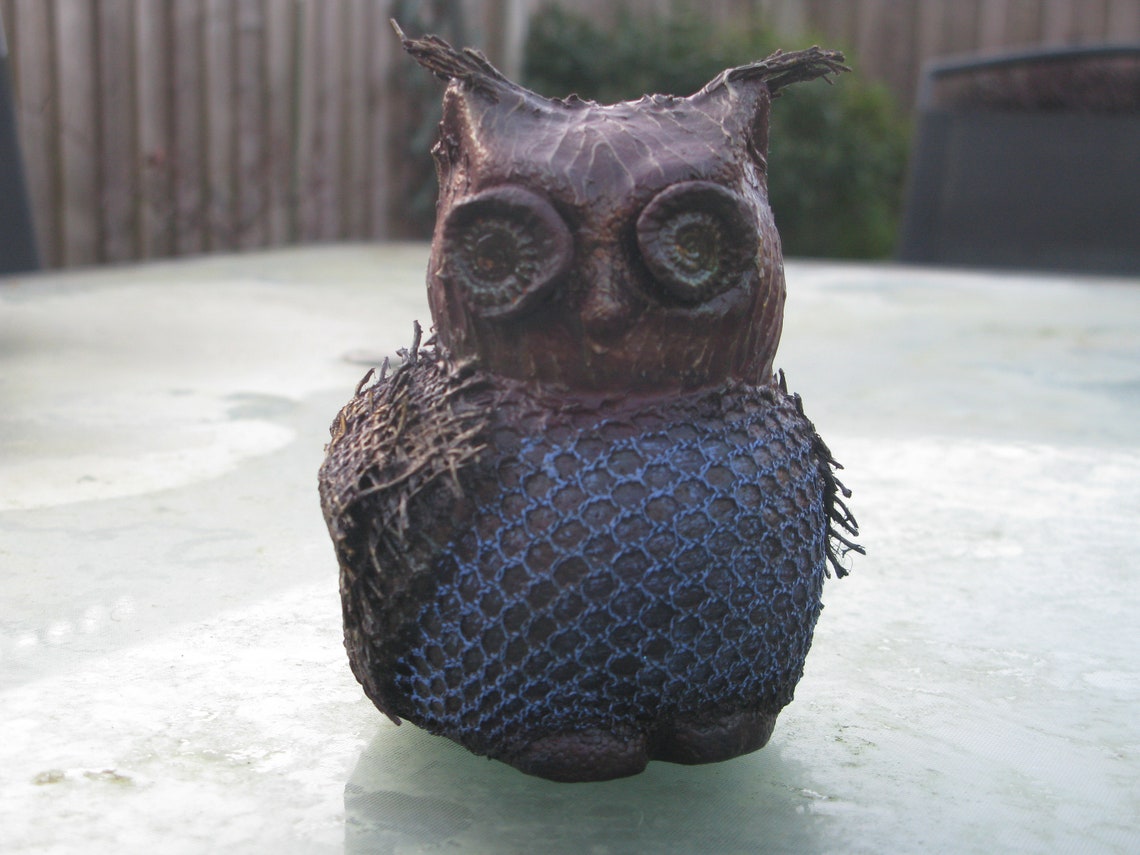 Powertex Owl - Etsy