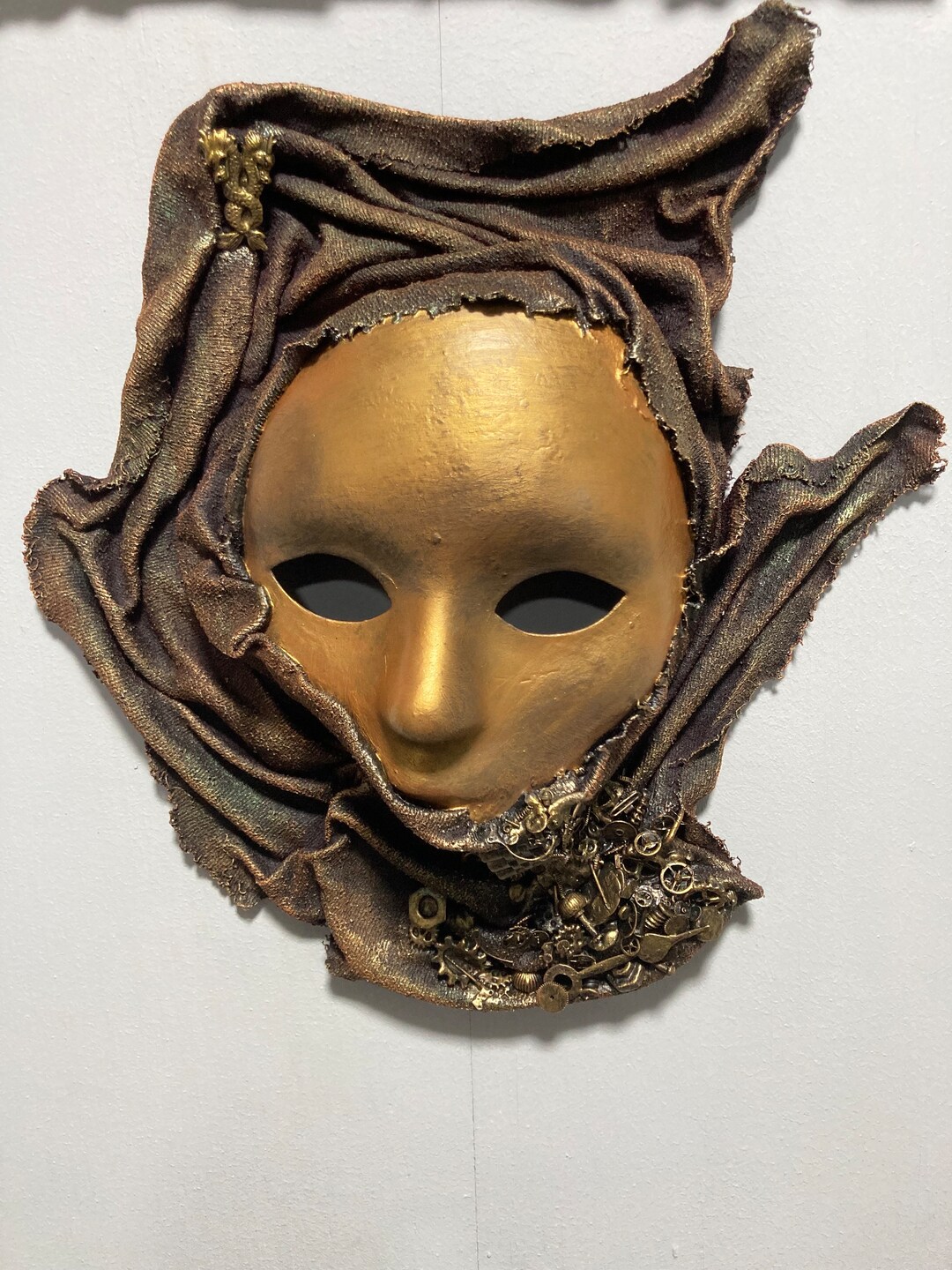 Steampunk Face Mask Wall Art - Etsy