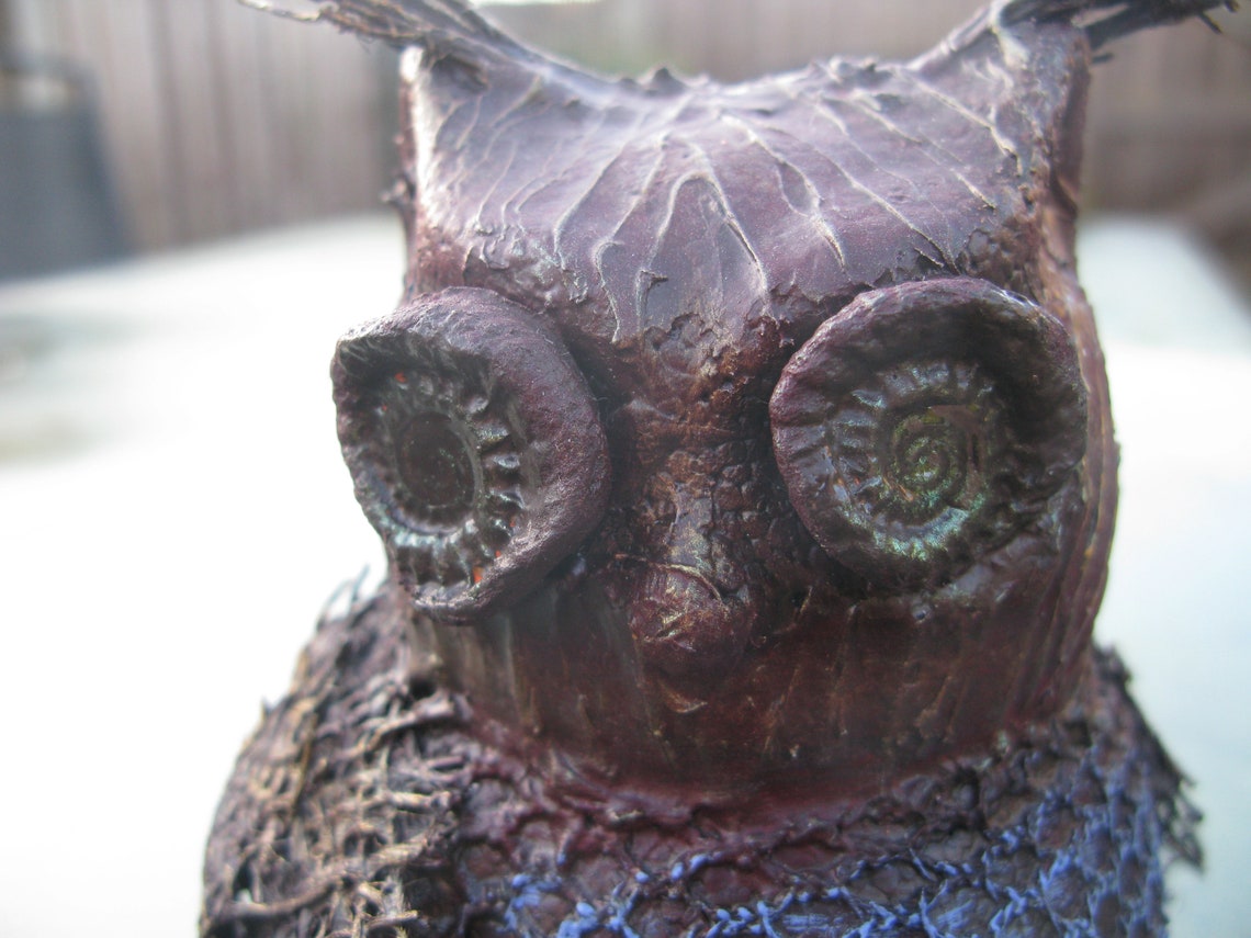 Powertex Owl - Etsy