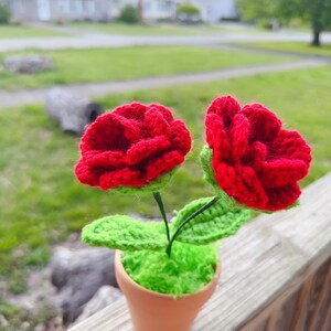 Mini Crochet Flower Pot,hand Made,personalized Gift ,home Decoration ...