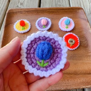 Crochet Pin Accessories, Trendy Crochet Pins, Colorful Crochet Pins ...