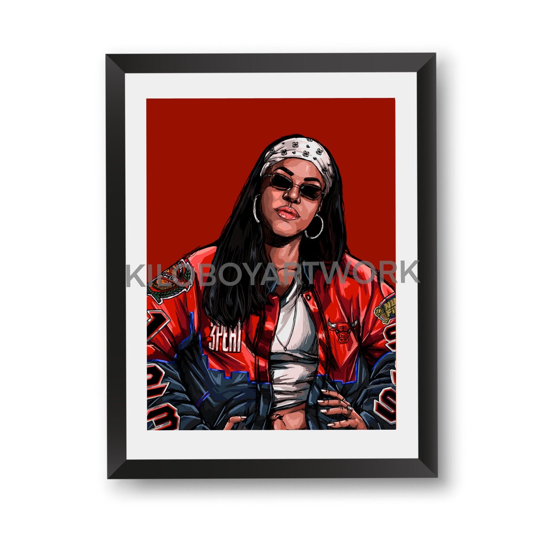 Aaliyah Three-peat Print - Etsy