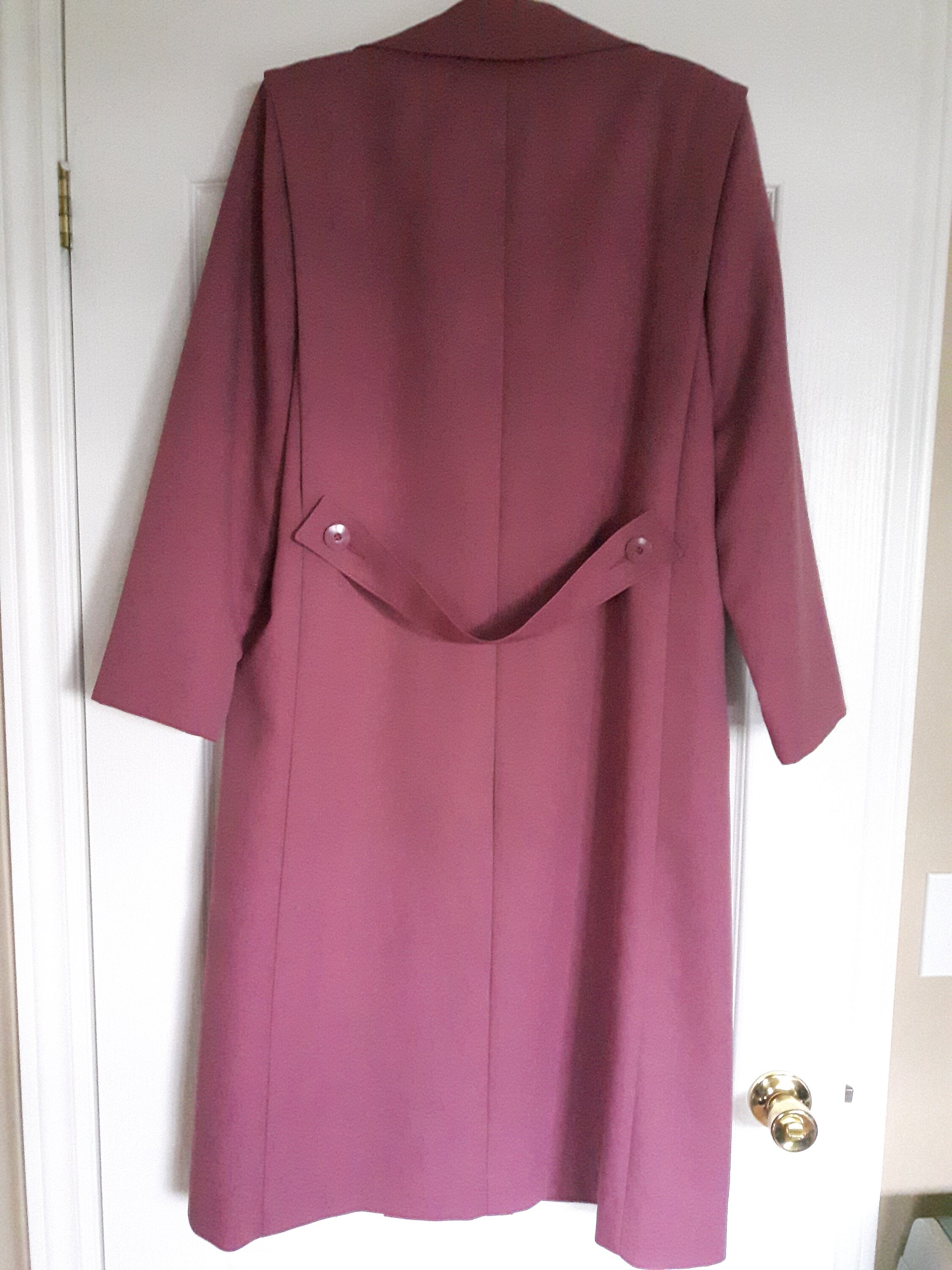 Misty Harbour by Niccolini Dusty Rose Women's Spring Coat - Etsy