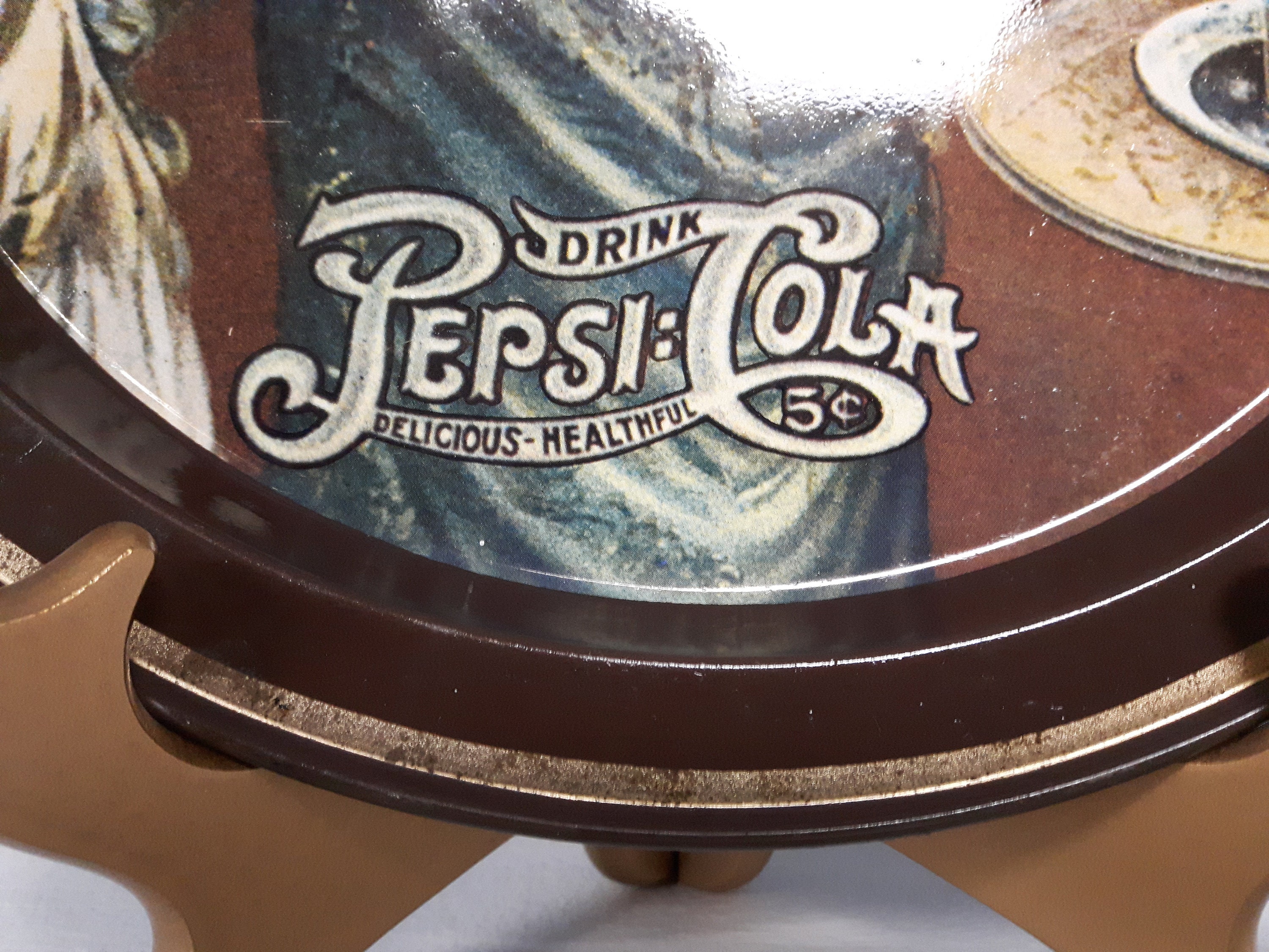 Vintage Pepsi Cola Advertising Tray, Metal Pepsi Cola Tray, 1960s ...