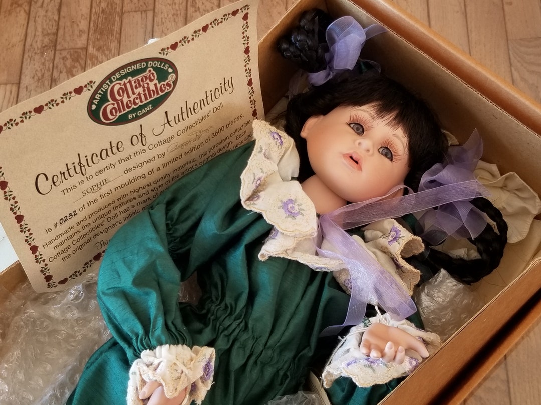 Cottage Collectible Sophie Doll by Ganz With COA, Limited Edition ...