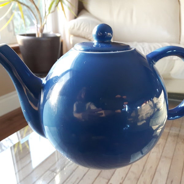 Blue Teapot - Etsy