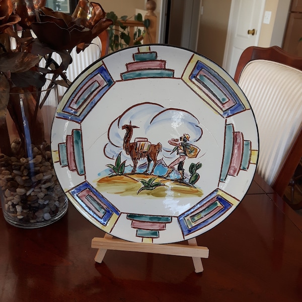 Peruvian Plate Pottery - Etsy
