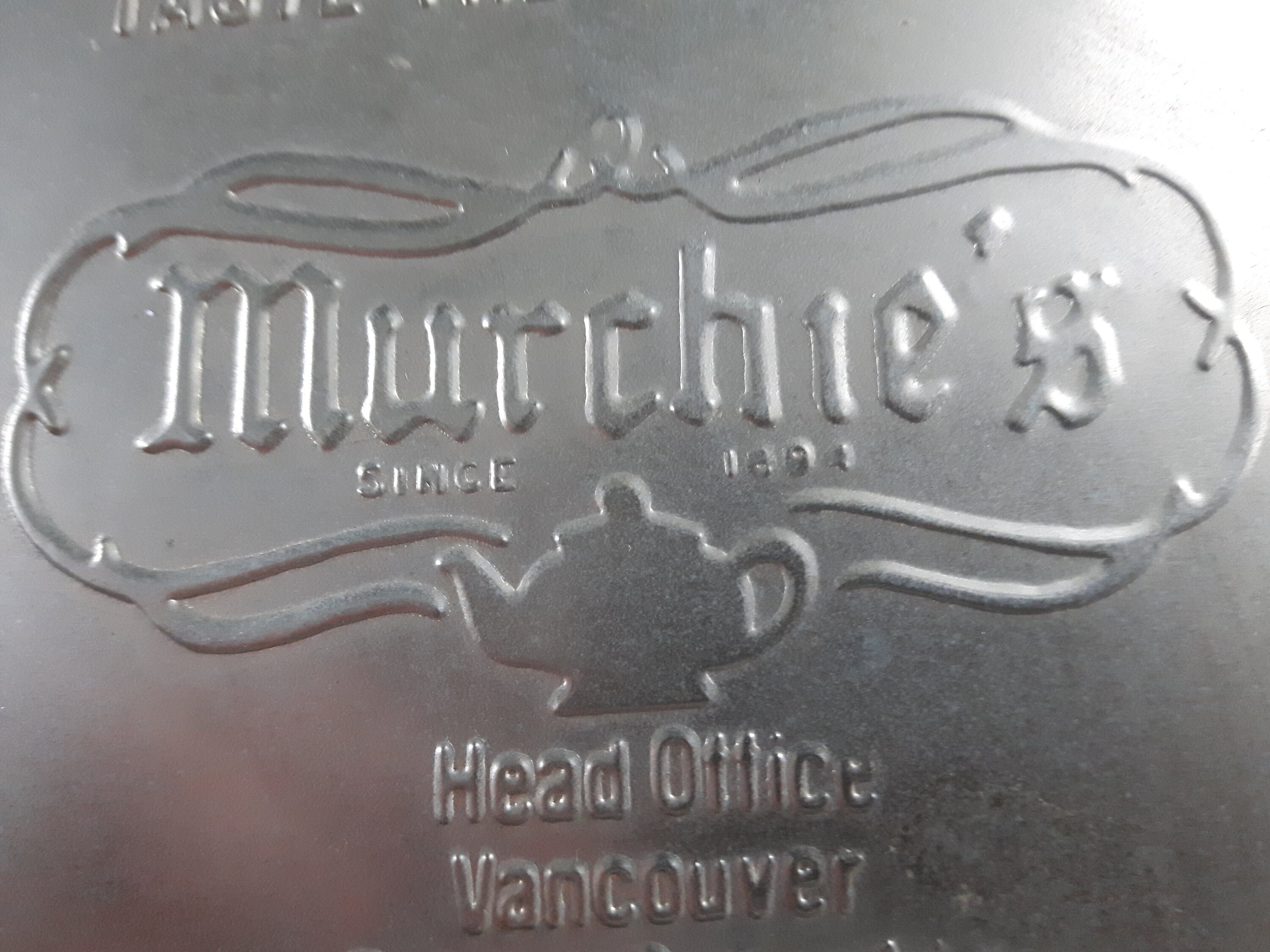 Vintage Murchie's Tea Tin Collectible Tea Tin - Etsy