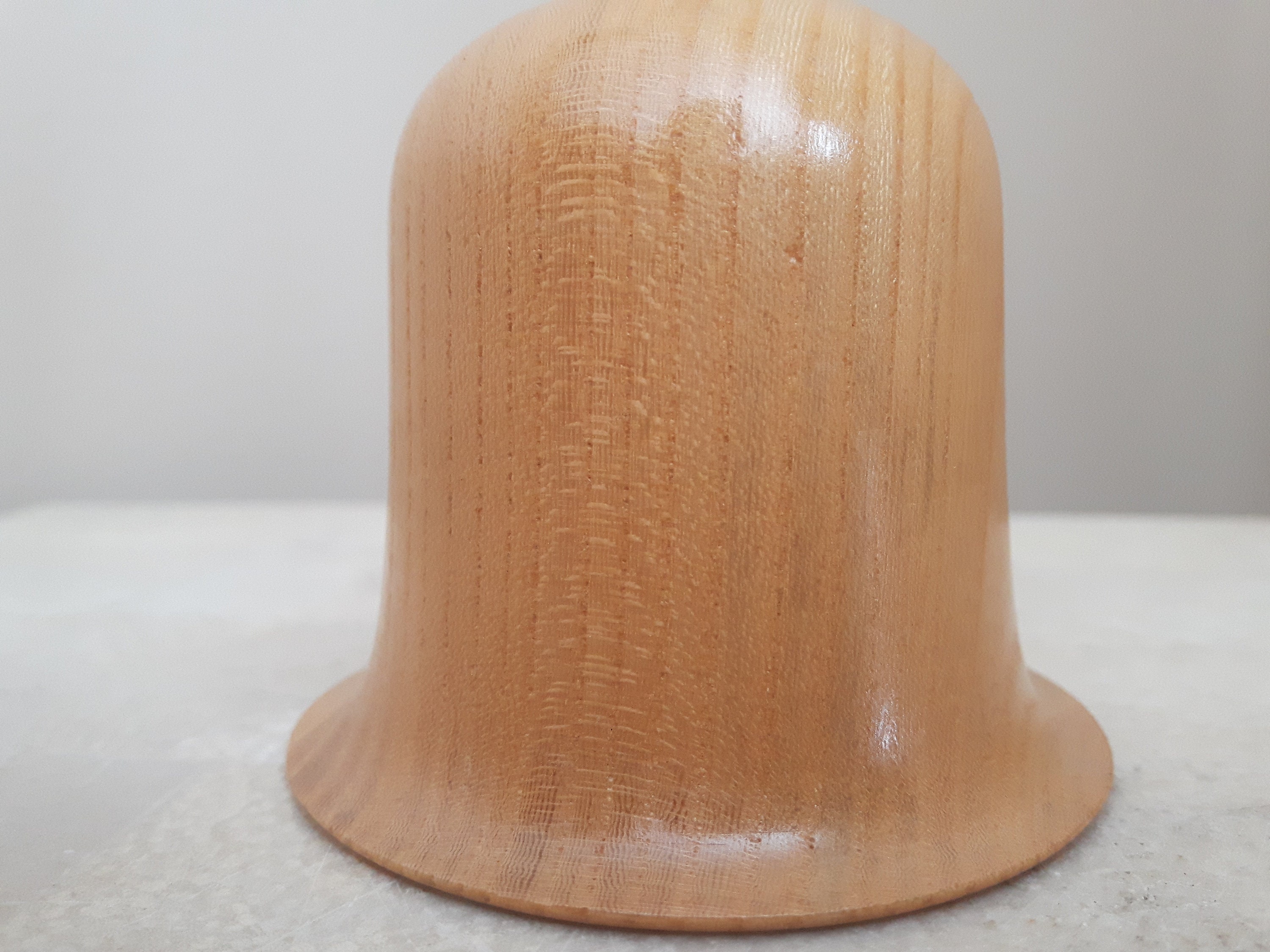 Vintage Hand Turned Wood Bell Hand Made Bell | Etsy