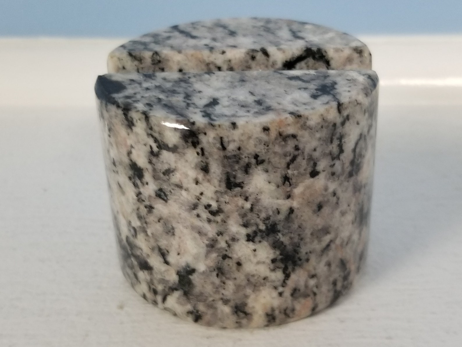 Hand Made Polished Stone Business Card Holder, Stone Cell Phone Holder ...