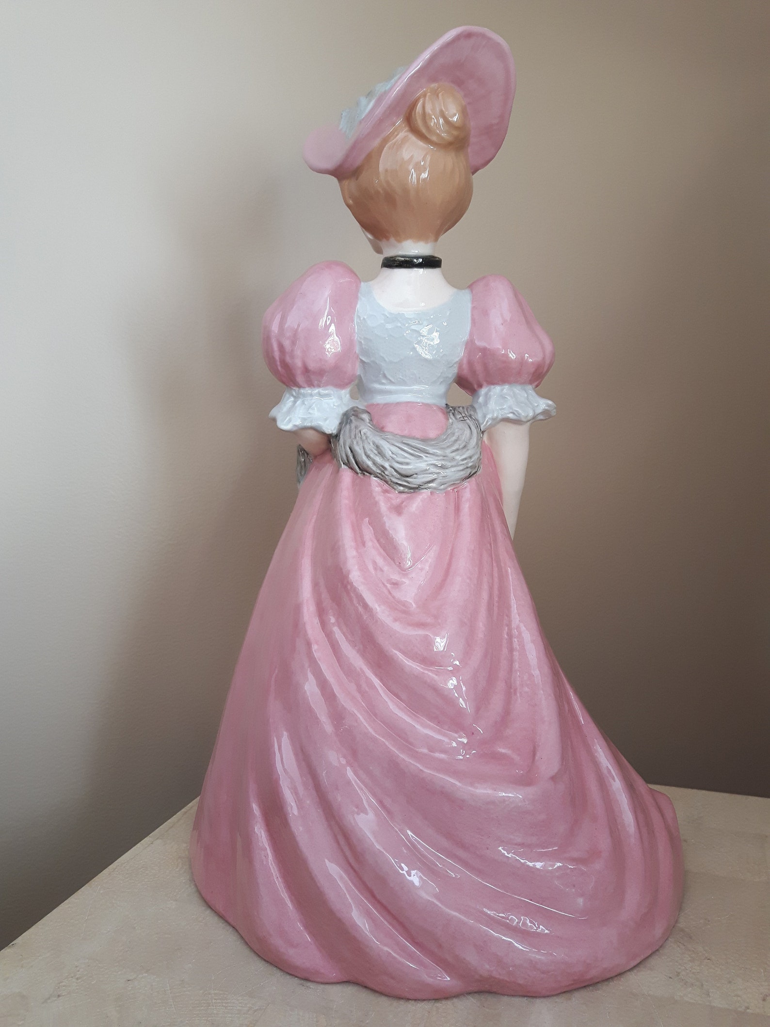 Ceramic Lady Figurine Large Ceramic Figurine - Etsy