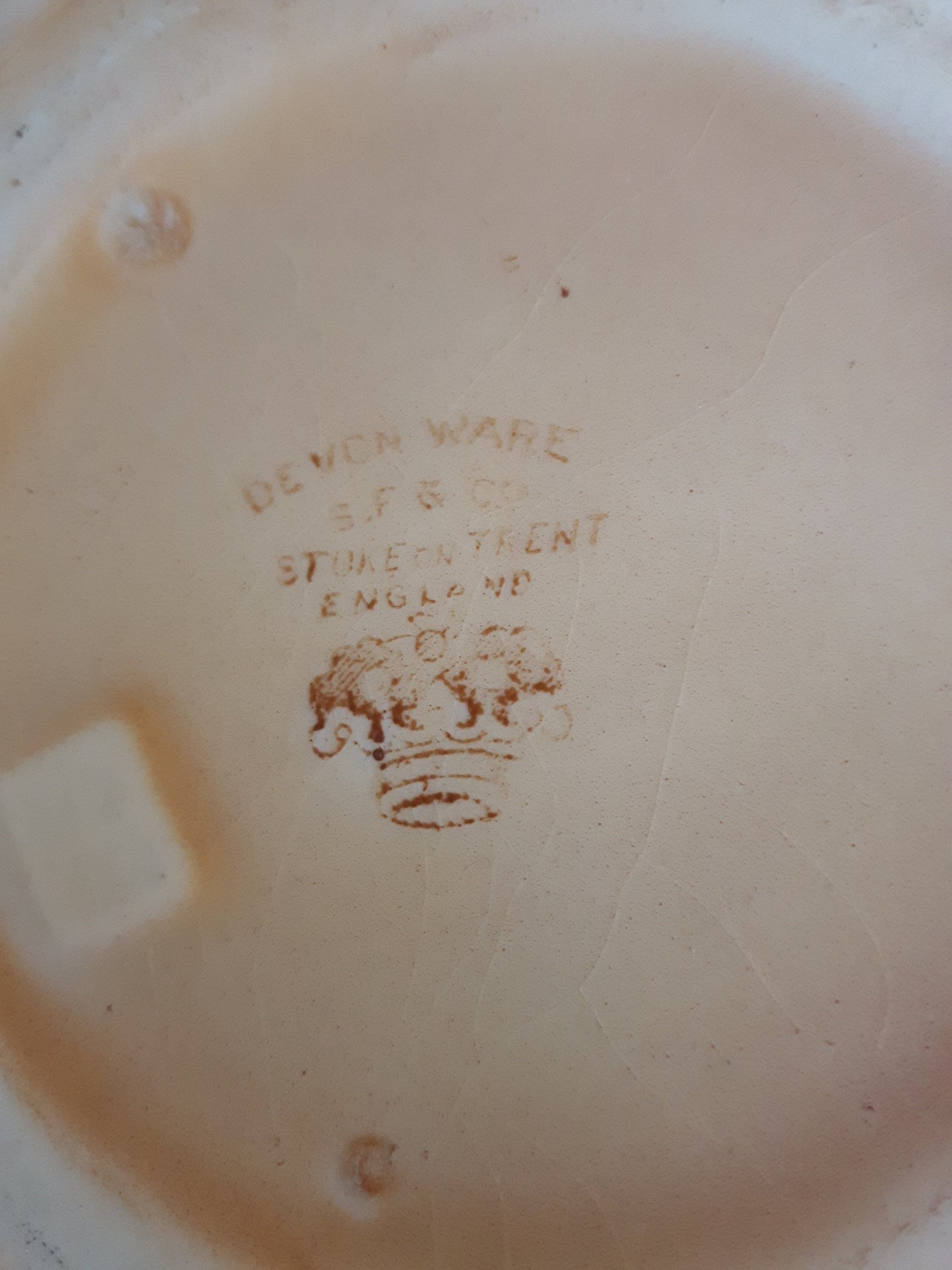 Rare Antique Character Jug Devon Ware Stoke on Trent - Etsy