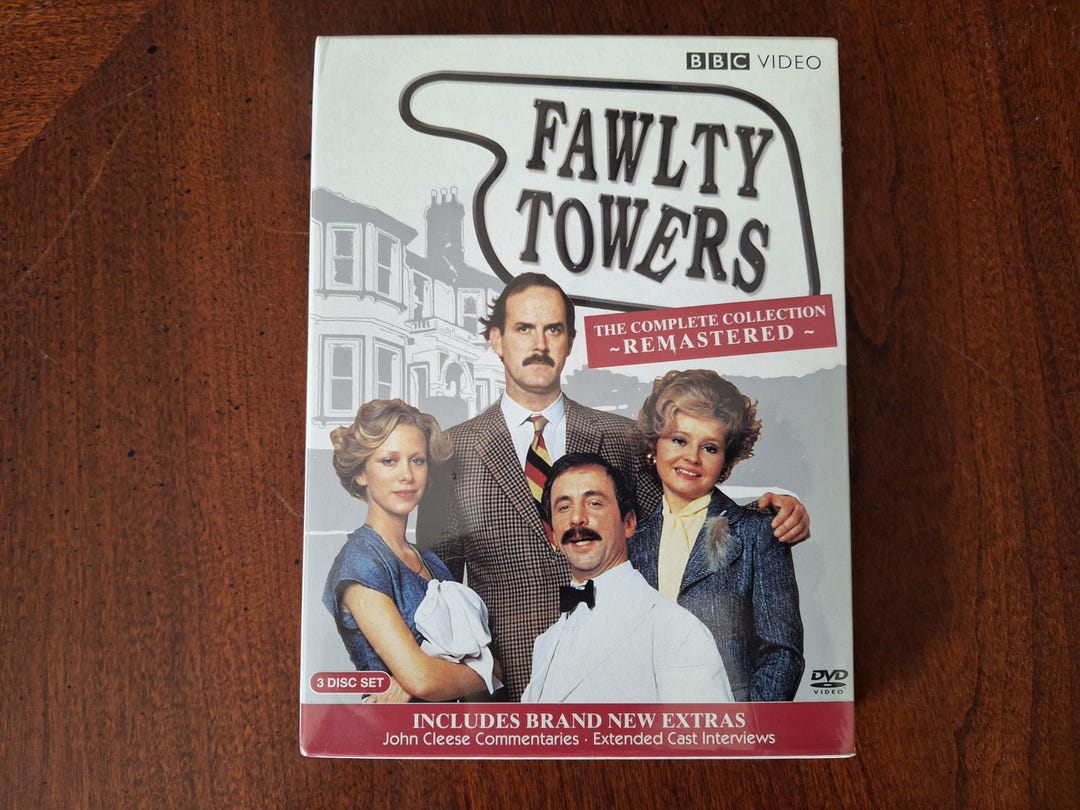 Fawlty Towers the Complete Collection Remastered, John Cleese Fawlty Towers Unopened 3 DVD Set ...