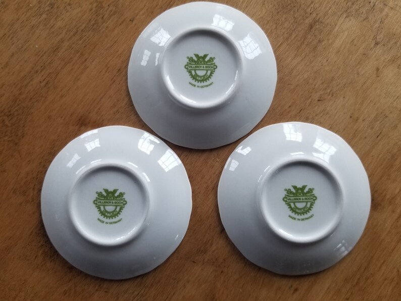 Antique Villeroy & Boch Miniature Dishes: Porcelain Cream Pitcher, Doll ...