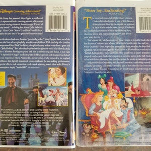 Walt Disney VHS Tapes 1990s, Walt Disney Masterpiece Collection VHS ...