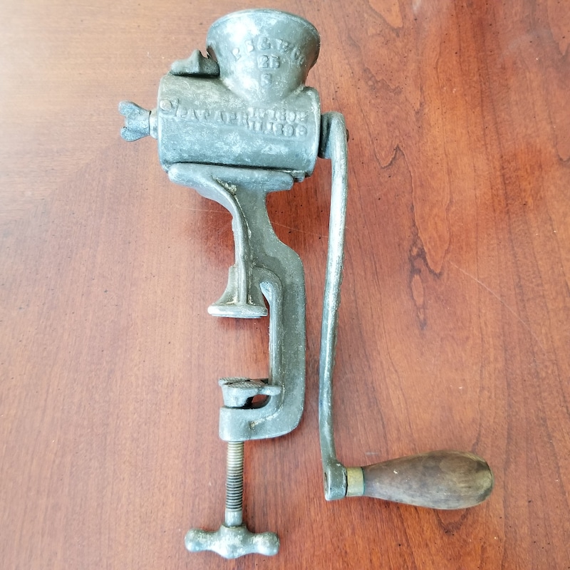 Antique Meat Grinder - Etsy