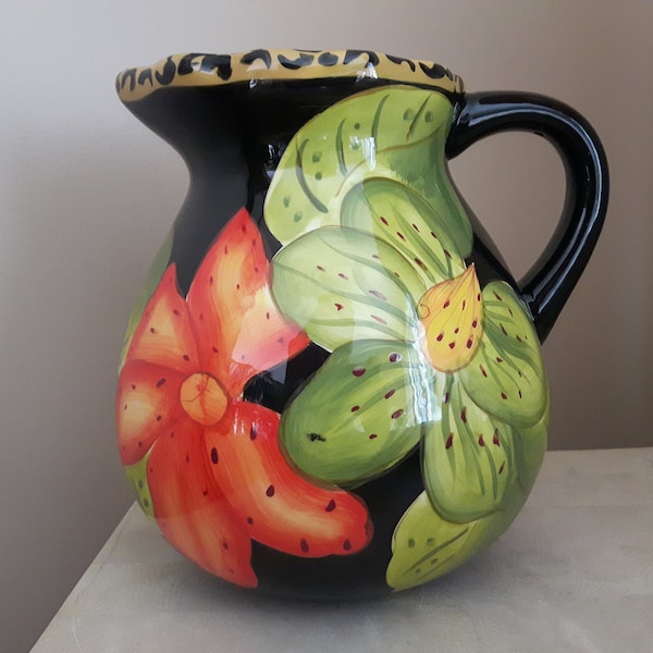 Ceramic Pitcher - Etsy