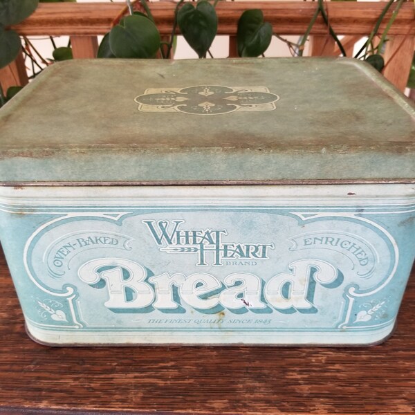 Tin Bread Box - Etsy